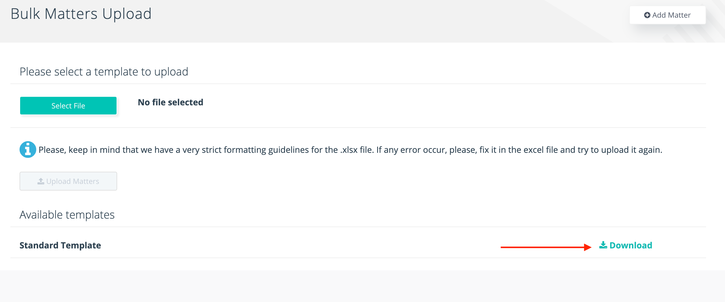 How Do I Request Matters in Bulk? – VENDOR Support
